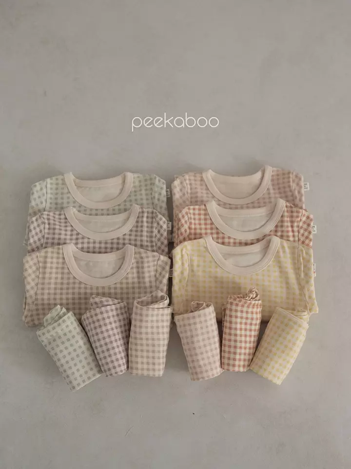 Check Top Bottom Set - KKAMI